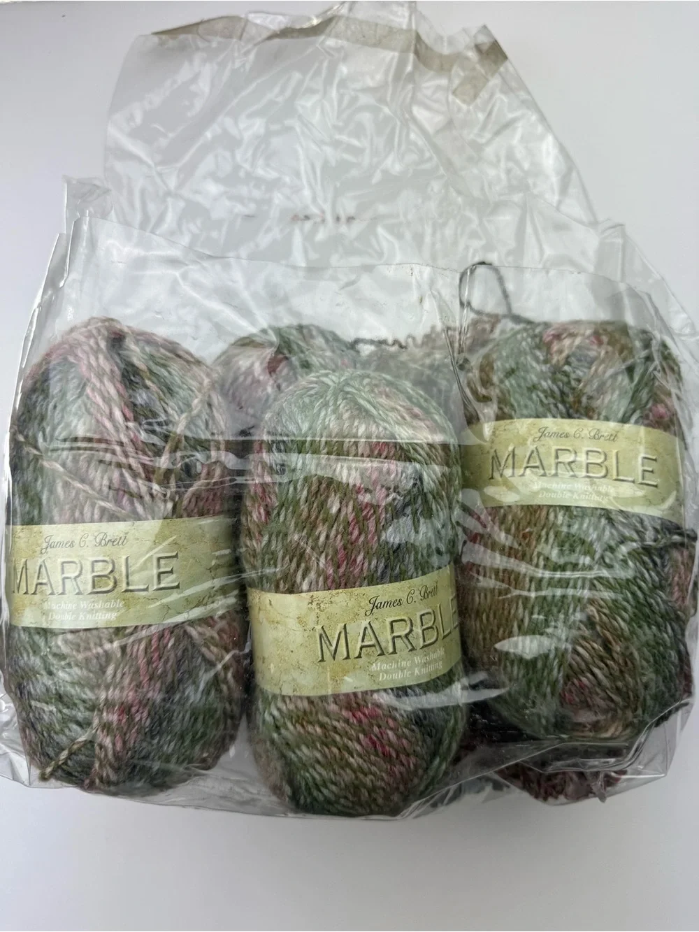 James C. Brett | Other | 6 Skeins Of James C Brett Marble Yarn | Poshmark